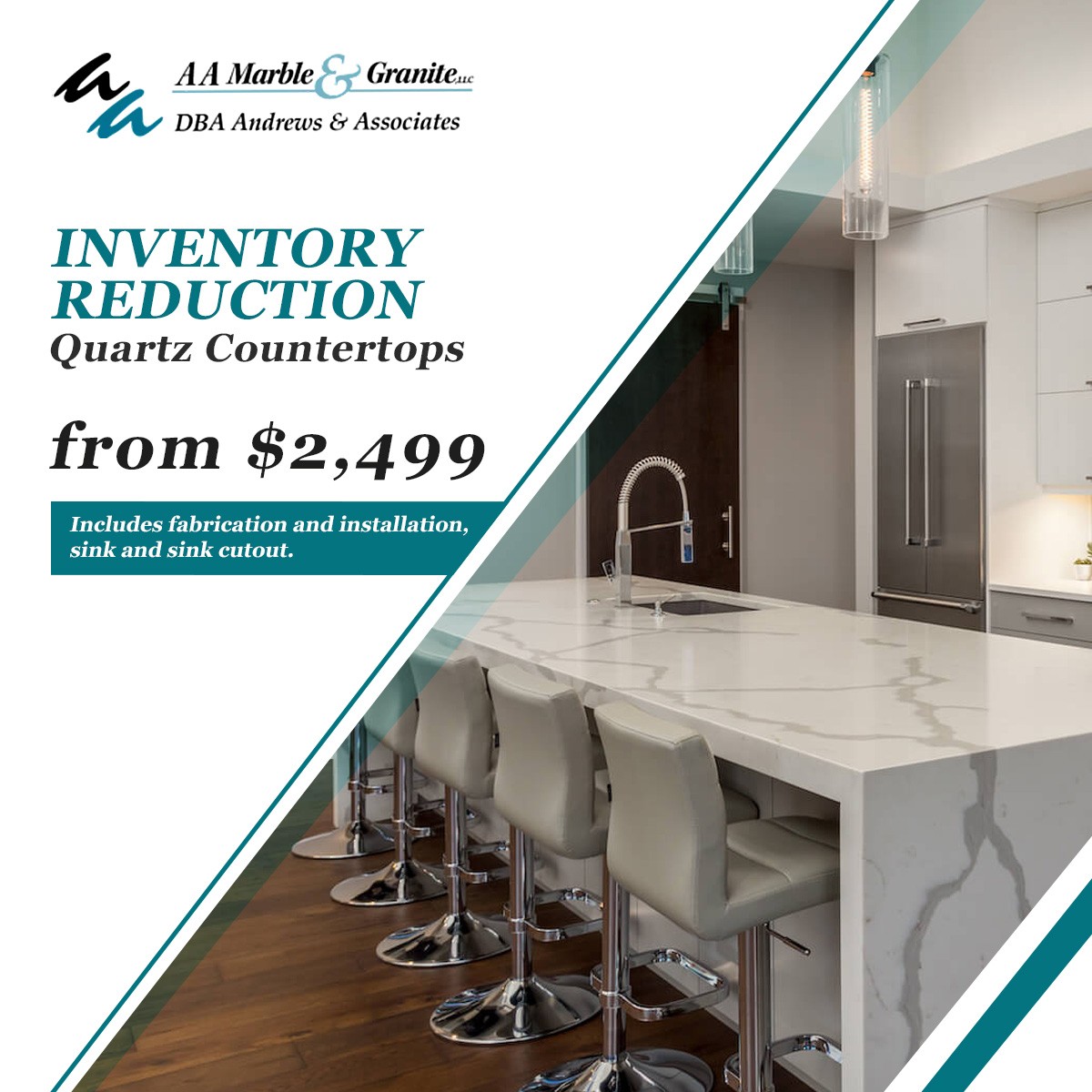 Countertop Specials - AA Marble & Granite Countertops Installers